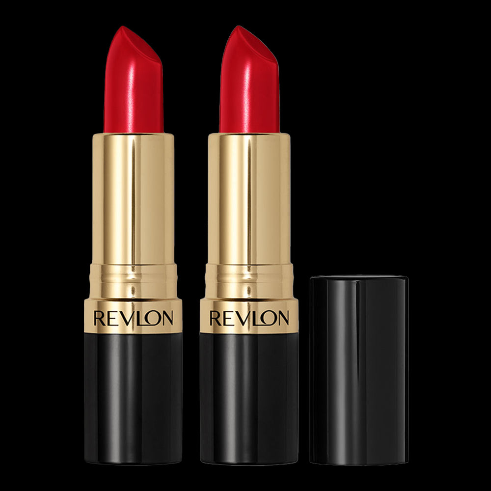 Revlon Super Lustrous Lipstick - 775 Super Red 2 Pack – Cosmetix